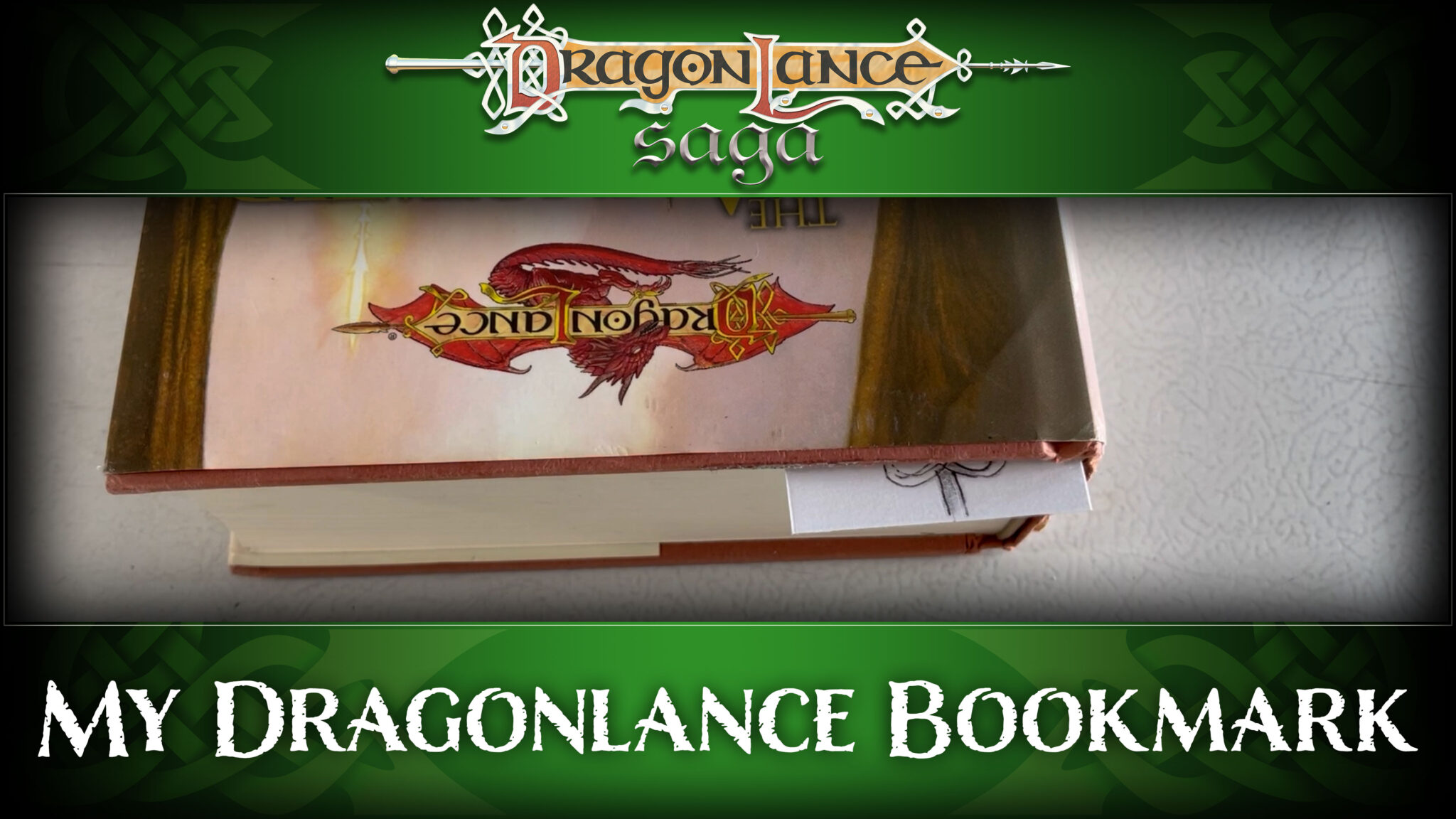 My Dragonlance Bookmark | dlsaga.com