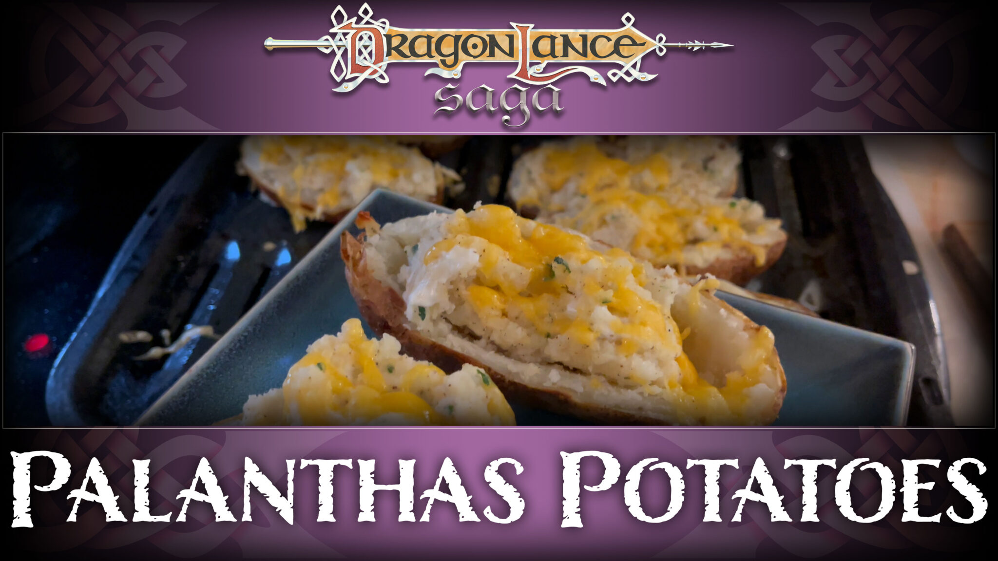 Palanthas Potatoes (Twice-Baked Potatoes) | dlsaga.com