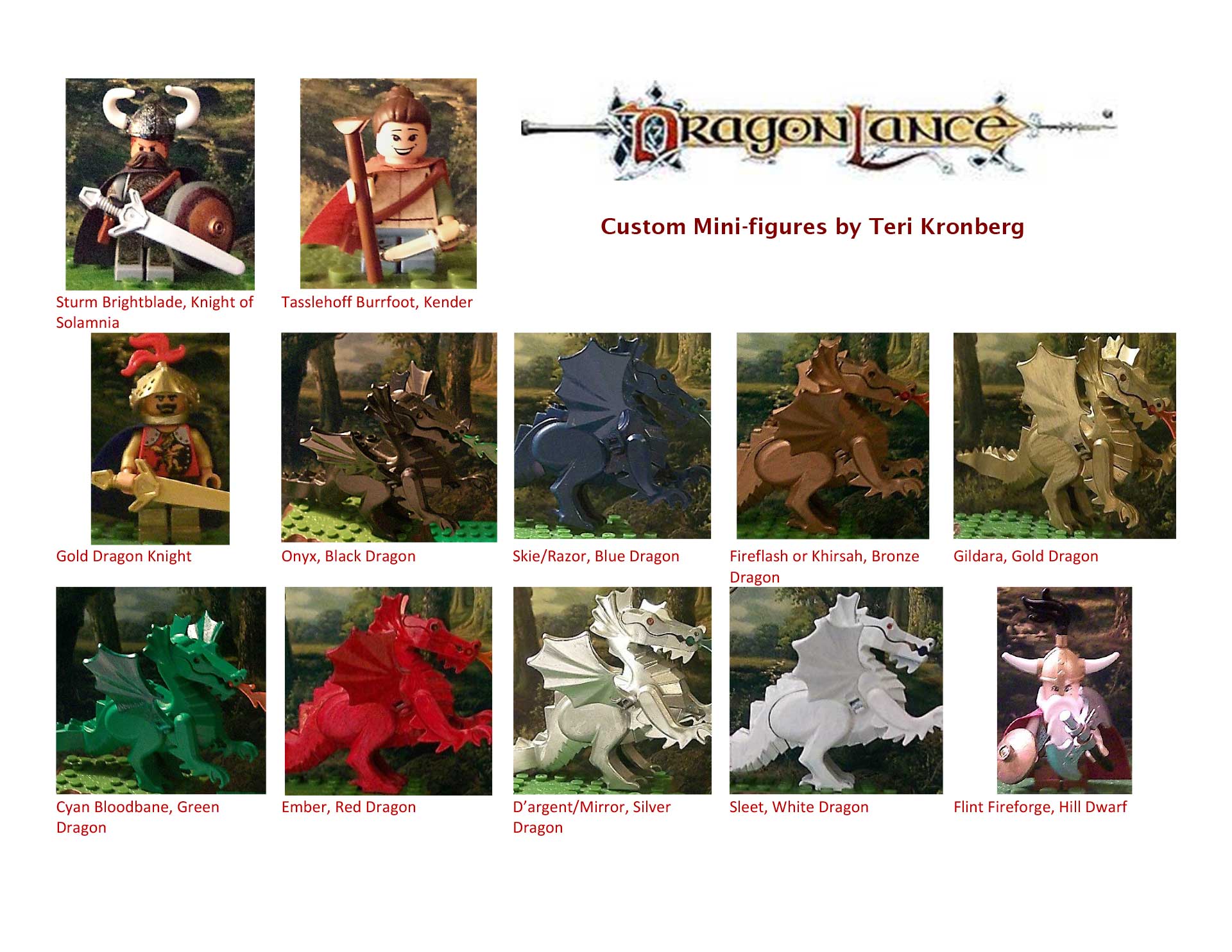Custom Dragonlance Mini-Figures | dlsaga.com